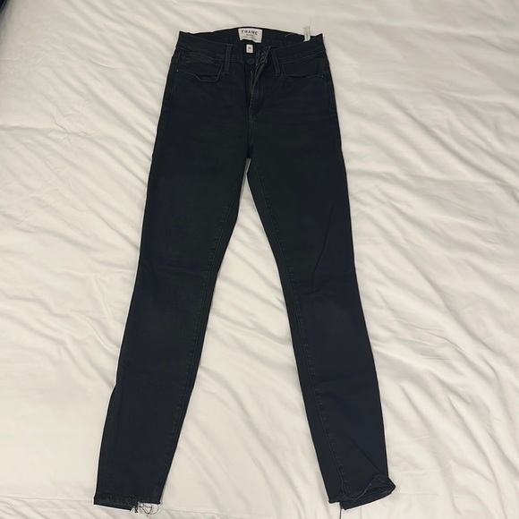 Frame Denim | Jeans | Frame Black Skinny Jeans | Poshmark